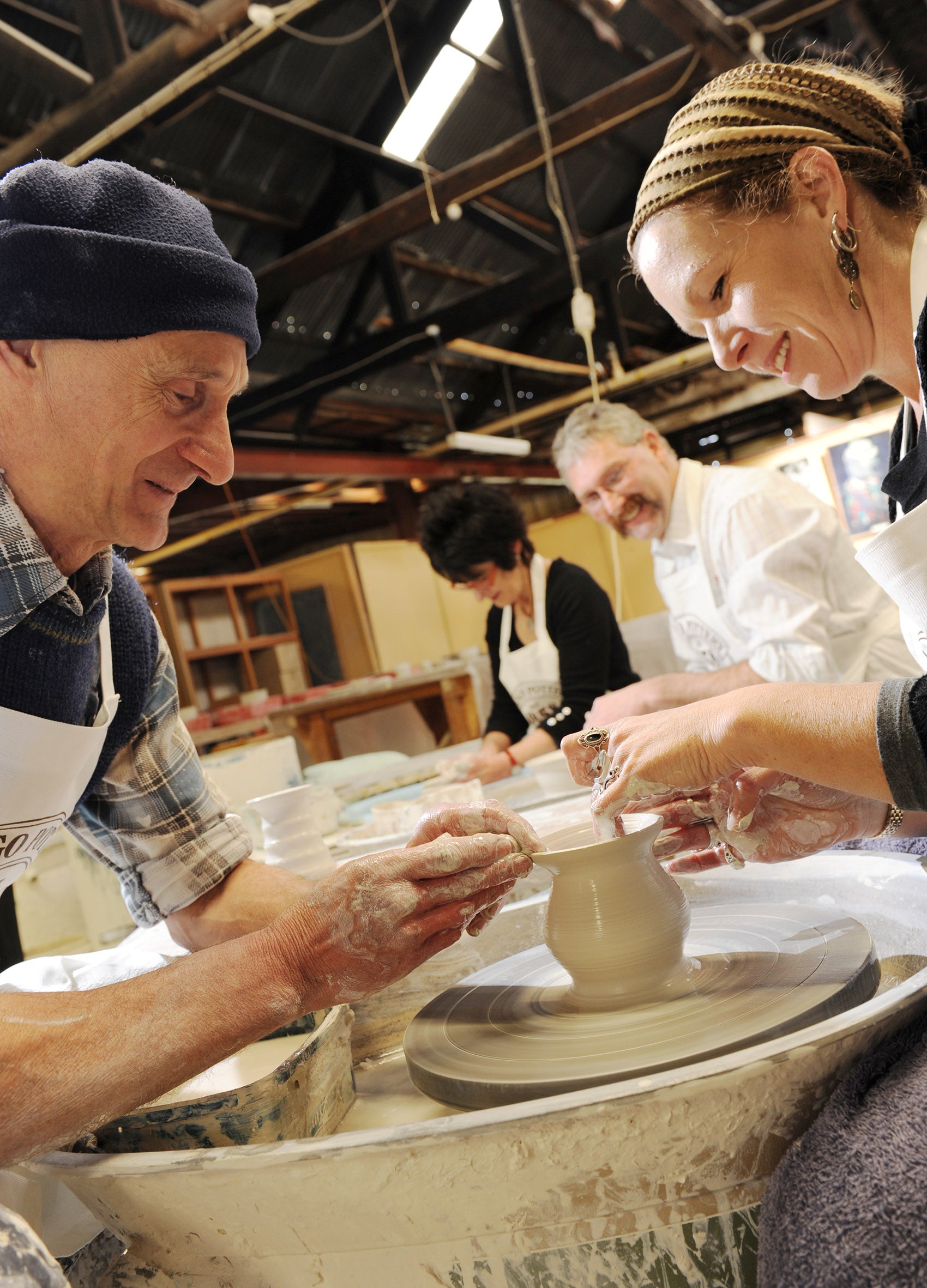 Wheel Throwing Workshop | Bendigo Pottery
