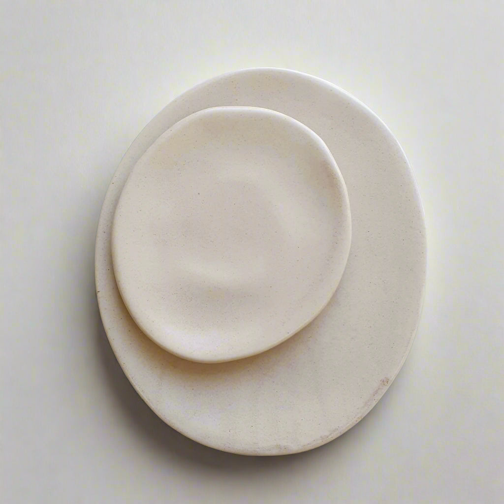 Organic Oval Plate | Bendigo Pottery