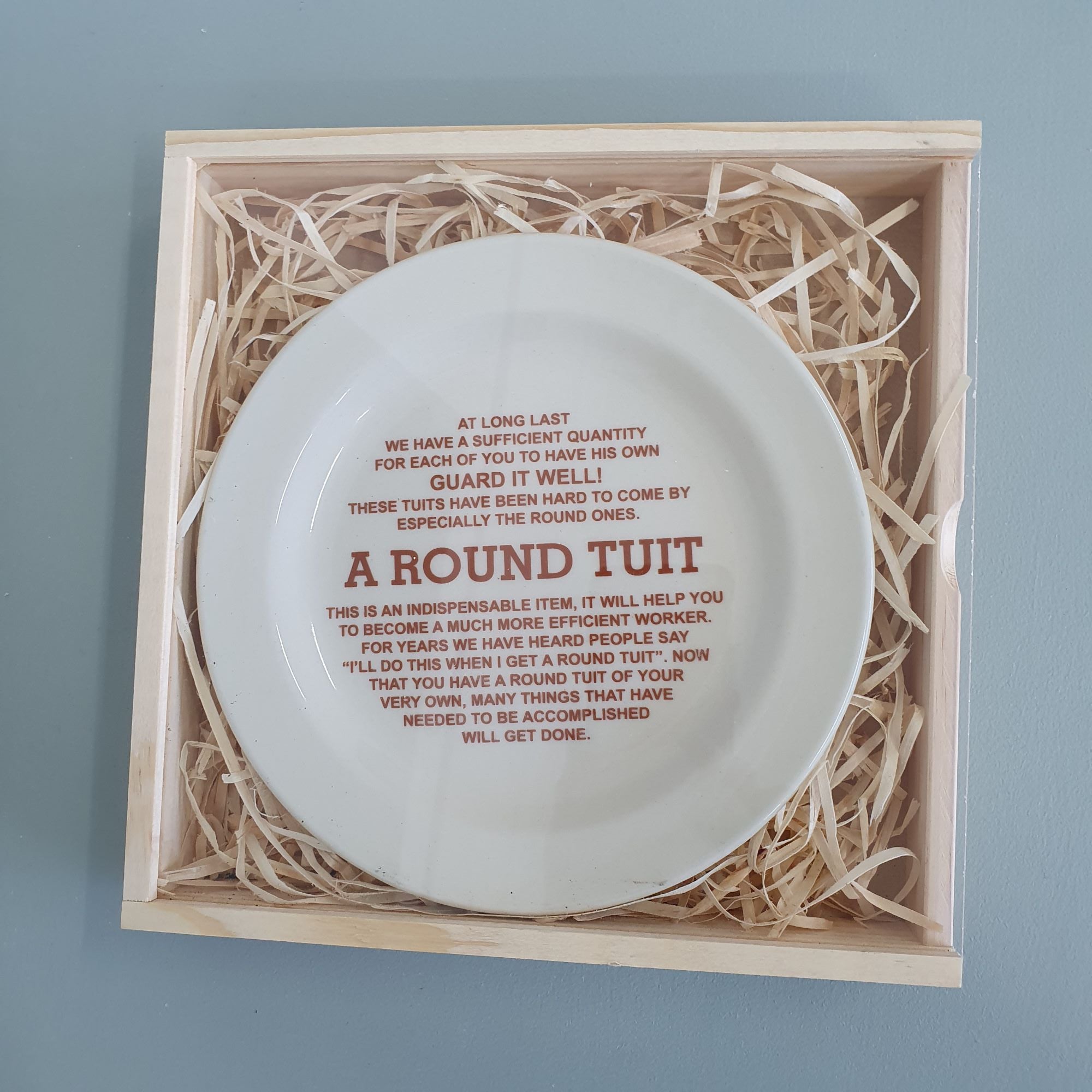 A Round Tuit | Bendigo Pottery